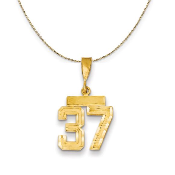 Black Bow Jewelry Co. | Jewelry | 4k Yellow Gold Varsity Sm Dc Necklace ...